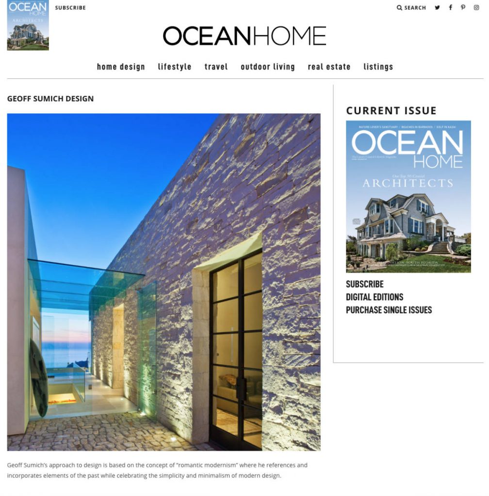 ocean home | Geoff Sumich